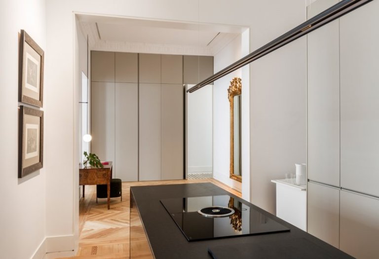 Modern minimalism in a historic shell