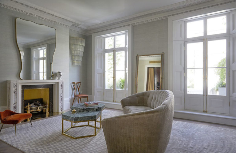 Mid-century Italian in a 1890’s Notting Hill Victorian