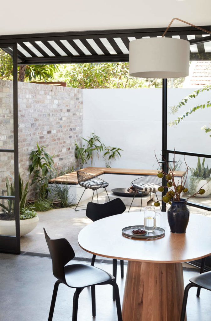 Inside and out house