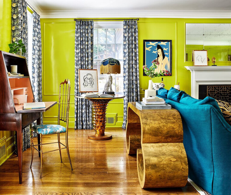Maximalism with colour and pattern