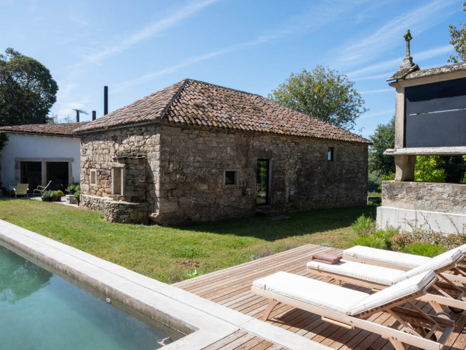 A renovated village cottage in Galicia