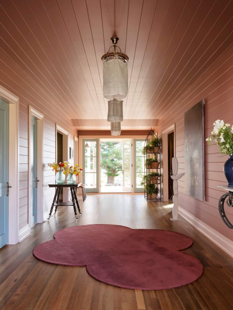 A colourful historic farmhouse