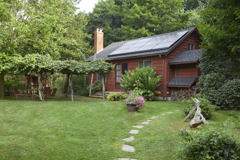 A barn complex on Long Island