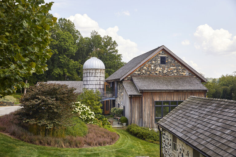 A renovated Pennsylvania barn