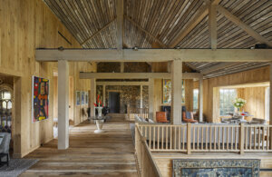 A renovated Pennsylvania barn