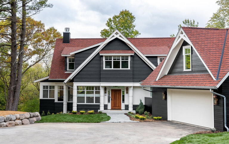 A traditional Nordic new build in Minnesota