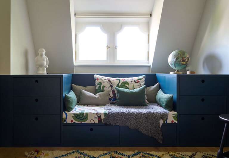 A family home and garden in Germany