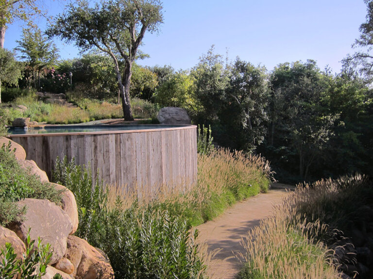 The gardens of Hilltop Farm