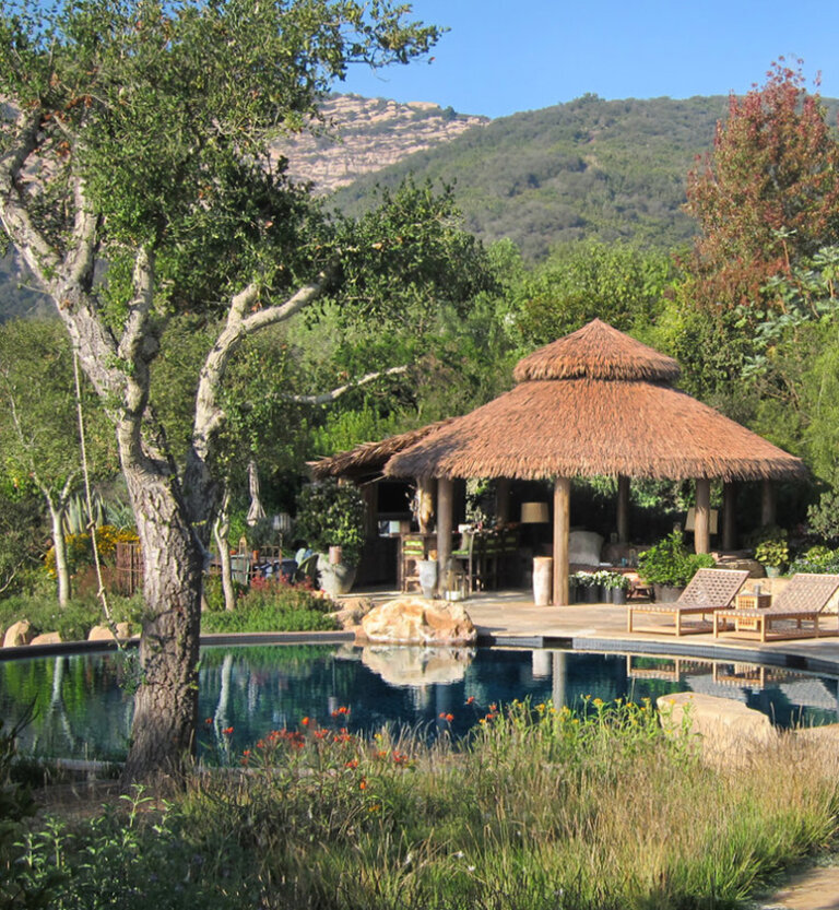 The gardens of Hilltop Farm