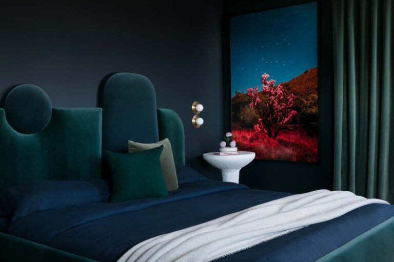 Bold shapes and colours in a Vancouver home