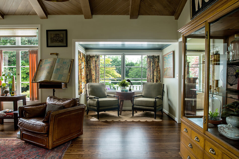 Vintage + traditional + English vibes in a Seattle home