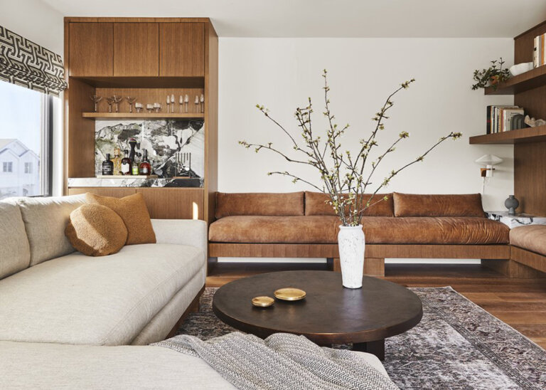 Earthy modern minimalist