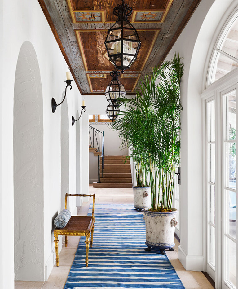 An old world and nautical Palm Beach home