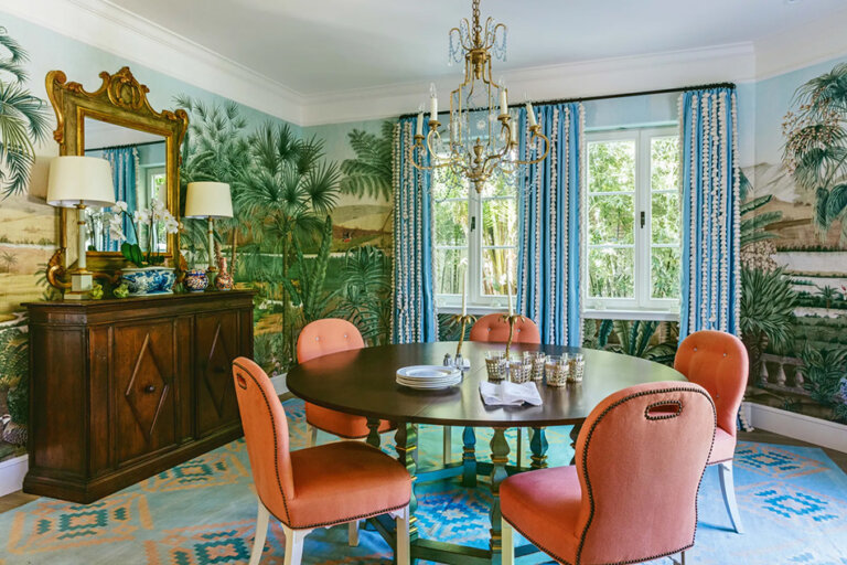 An old world and nautical Palm Beach home