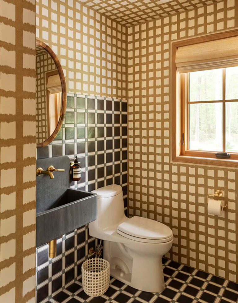 Kim’s favourite wallpapered powder rooms of 2023