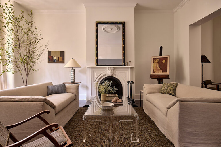 Refreshing a Washington Victorian row house