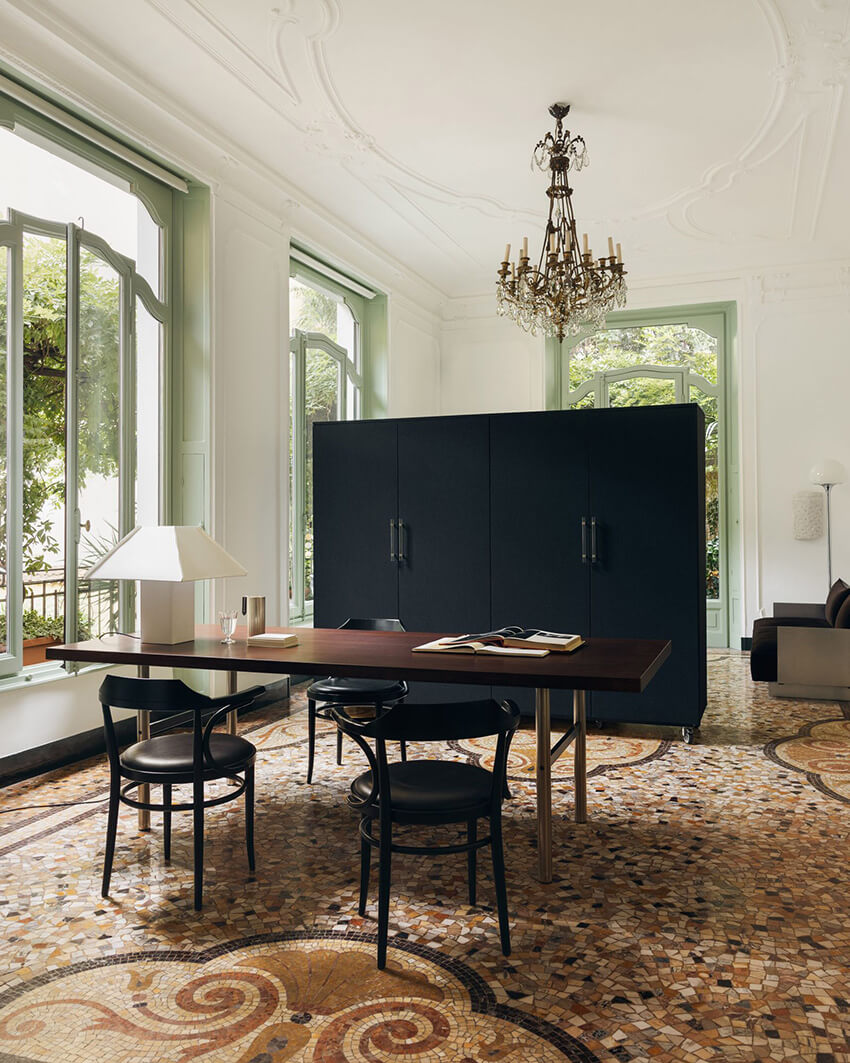 A historic and modernized pied-à-terre in Milan